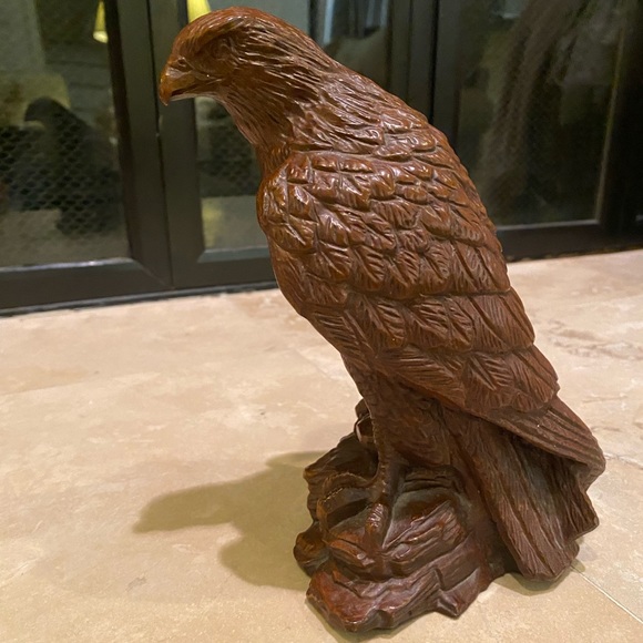 Accents | Vintage Red Mill Resin Hawk Eagle Figurine Bird Statue 75 X ...